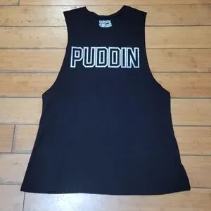 Suicide Squad | Tops | Puddin Suicide Squad Raw Edge Drop Arm Hole ...